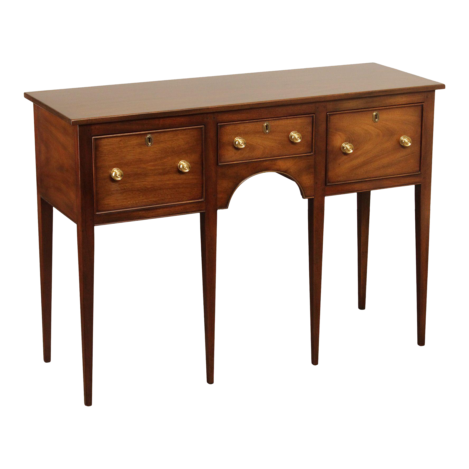 1970s Kittinger Colonial Williamsburg Mahogany Sideboard | Chairish