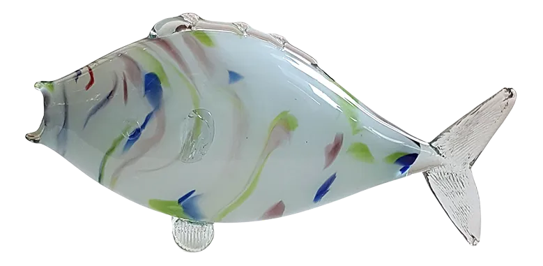 Large Murano Glass Fish, 1950s | Chairish