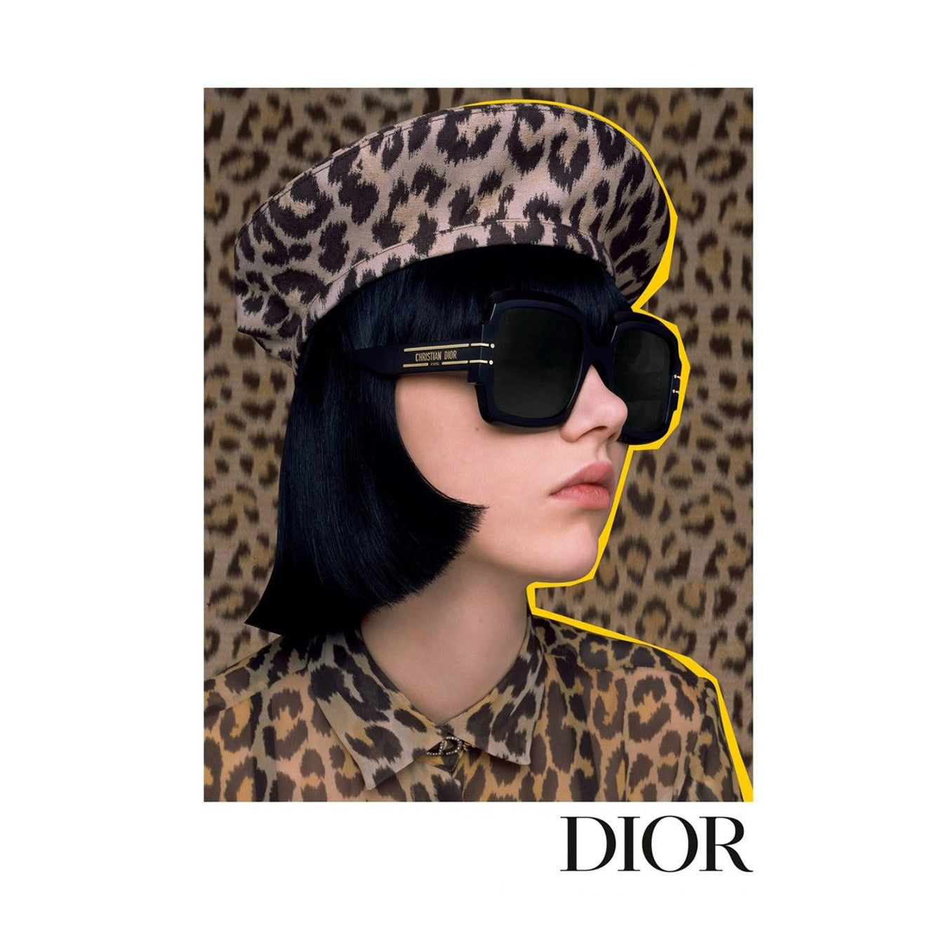 2021 Dior Leopard Poster | Chairish
