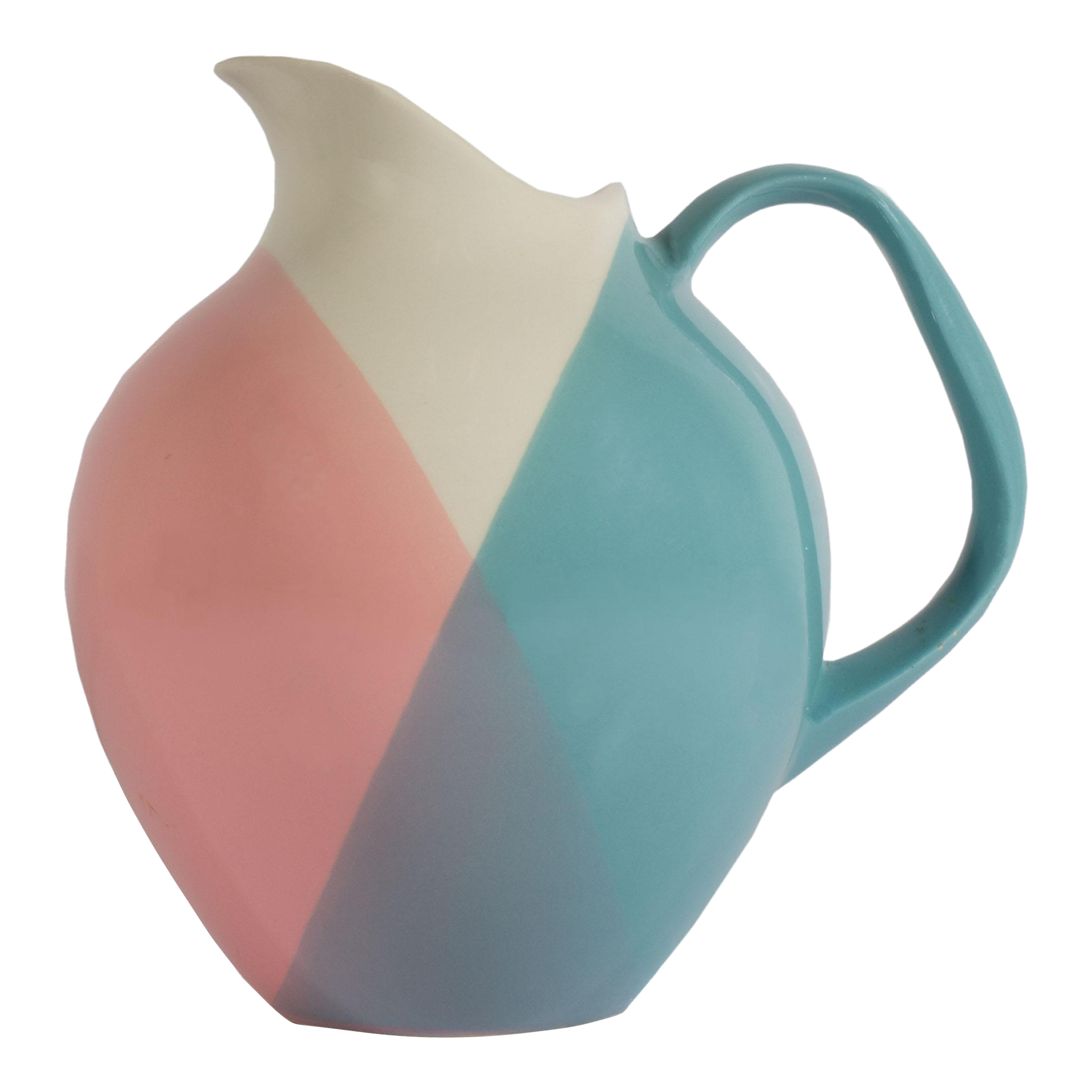 Eva Zeisel Hall China Tri-Tone Pitcher | Chairish