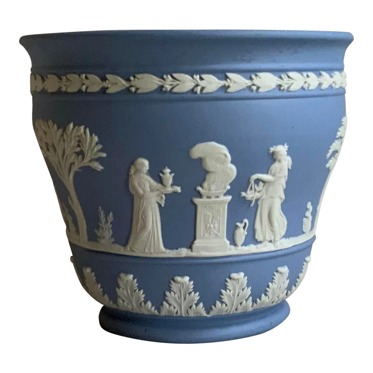 Antique Wedgwood Jasperware Cachepot | Chairish