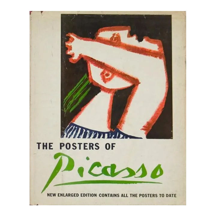 1964 Pablo Picasso 'The Posters of Picasso' Cubism Multicolor Book ...