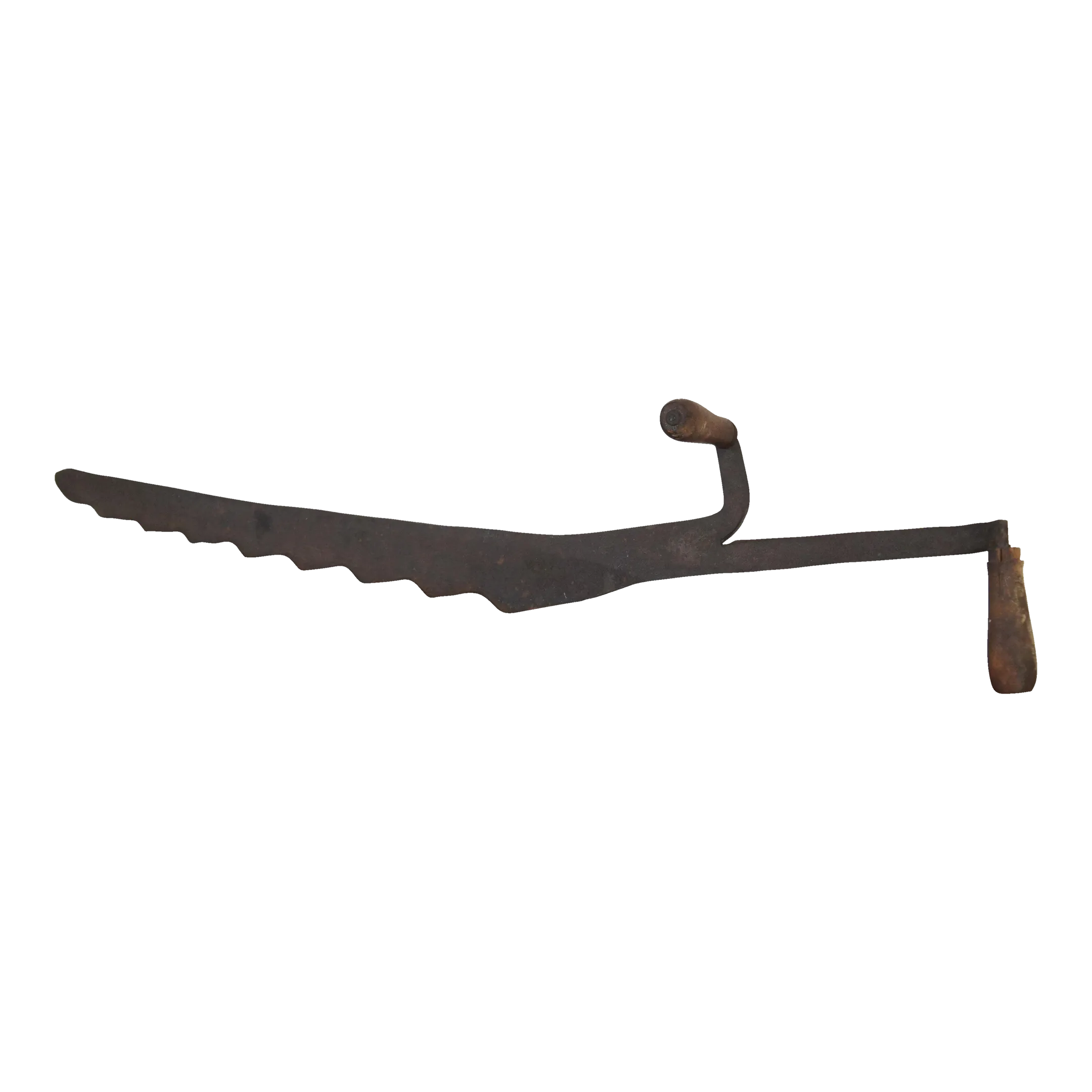 19th Century Silage Knife Hay Cutter 2 Handle Primitive Rustic ...