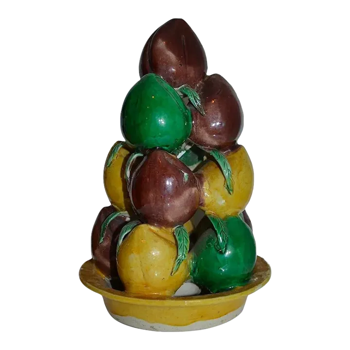 Antique 18th/19th Century Chinese Famille Vert Altar Temple Fruit ...
