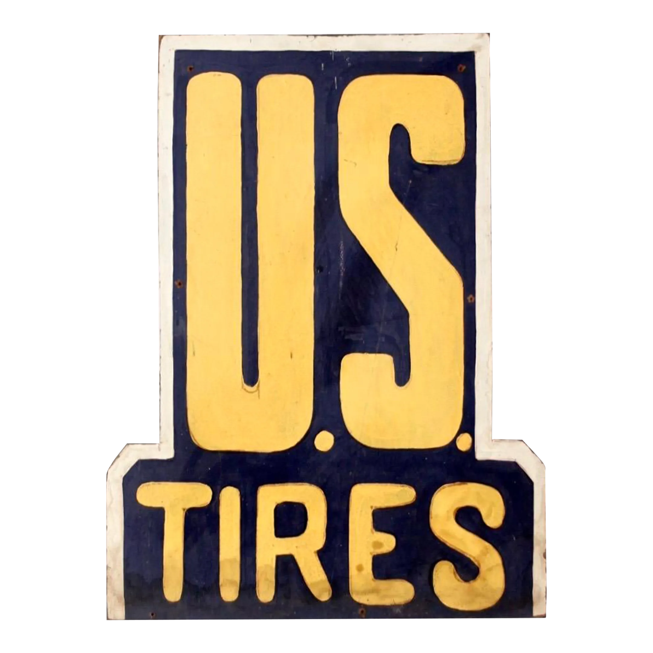 Vintage u.s. Tires Sign | Chairish
