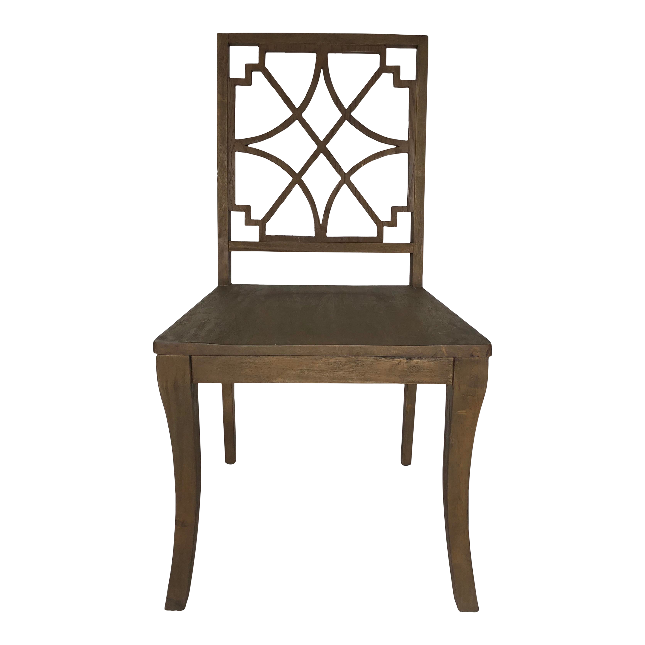 Gabby Lydia Oak Side Chair | Chairish