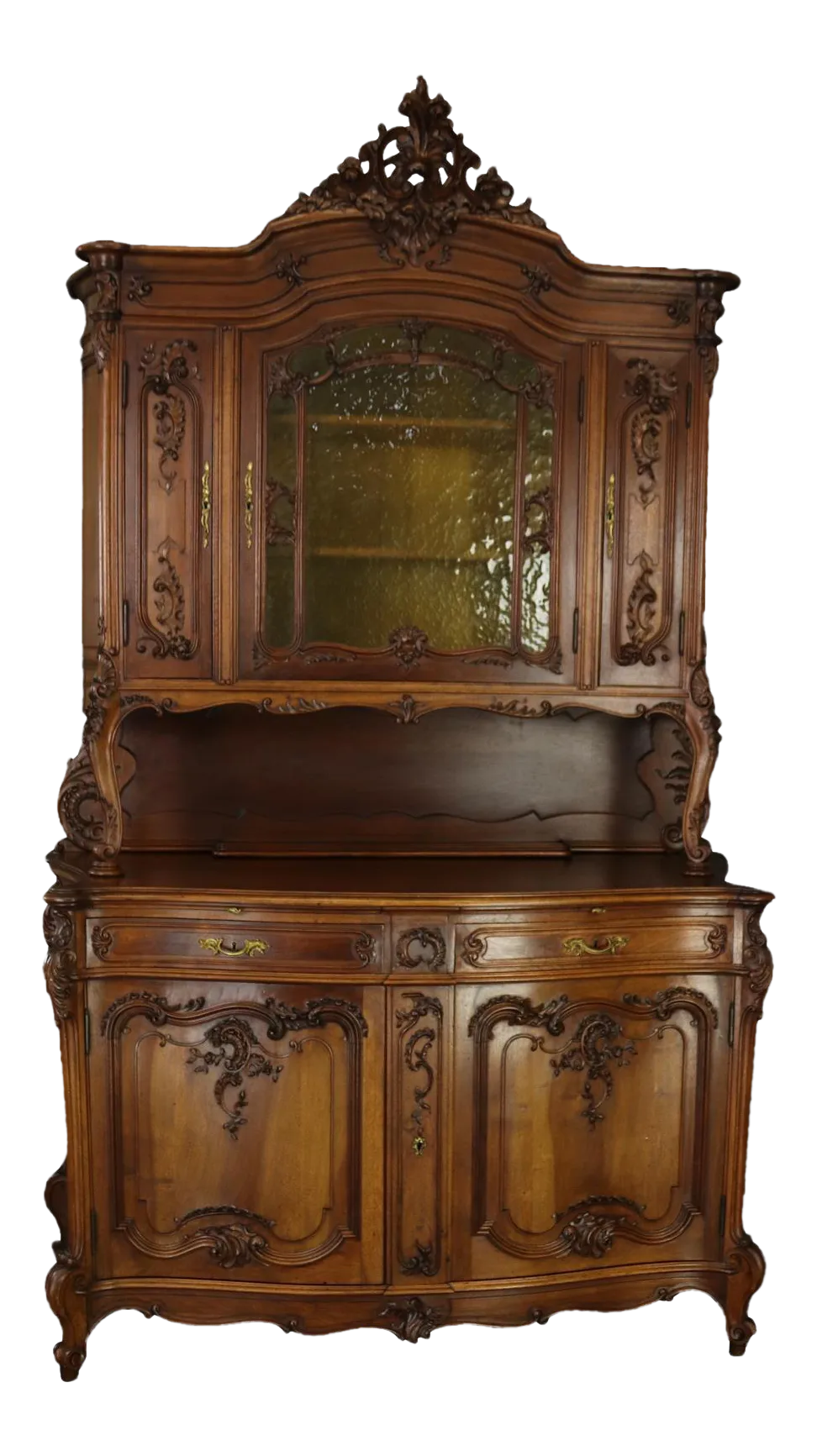 Buffet Louis Xv Rococo Antique French 1880 Walnut | Chairish