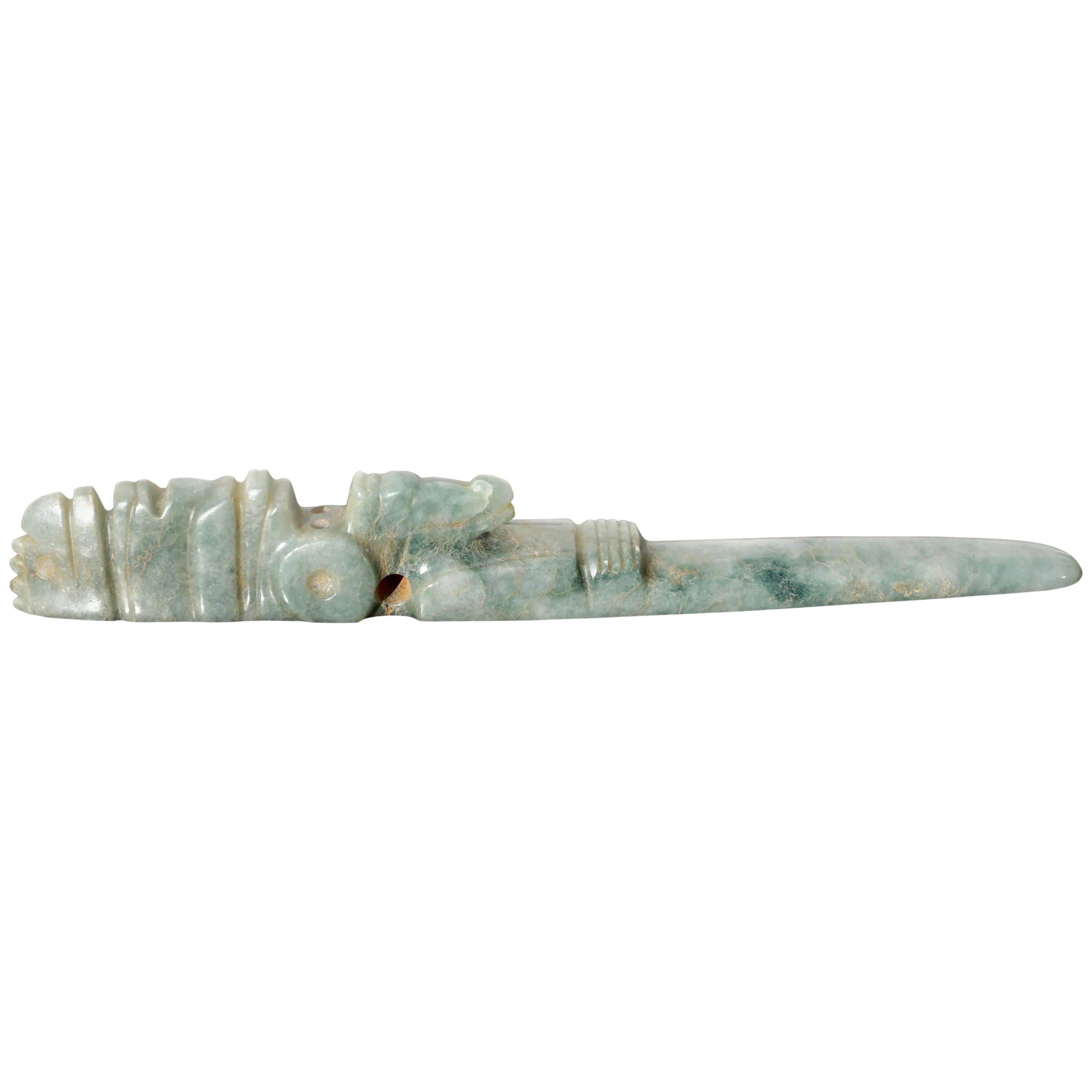 Costa Rican Jade Axe God Guanacaste Nicoya Region a.d. 1-500 | Chairish