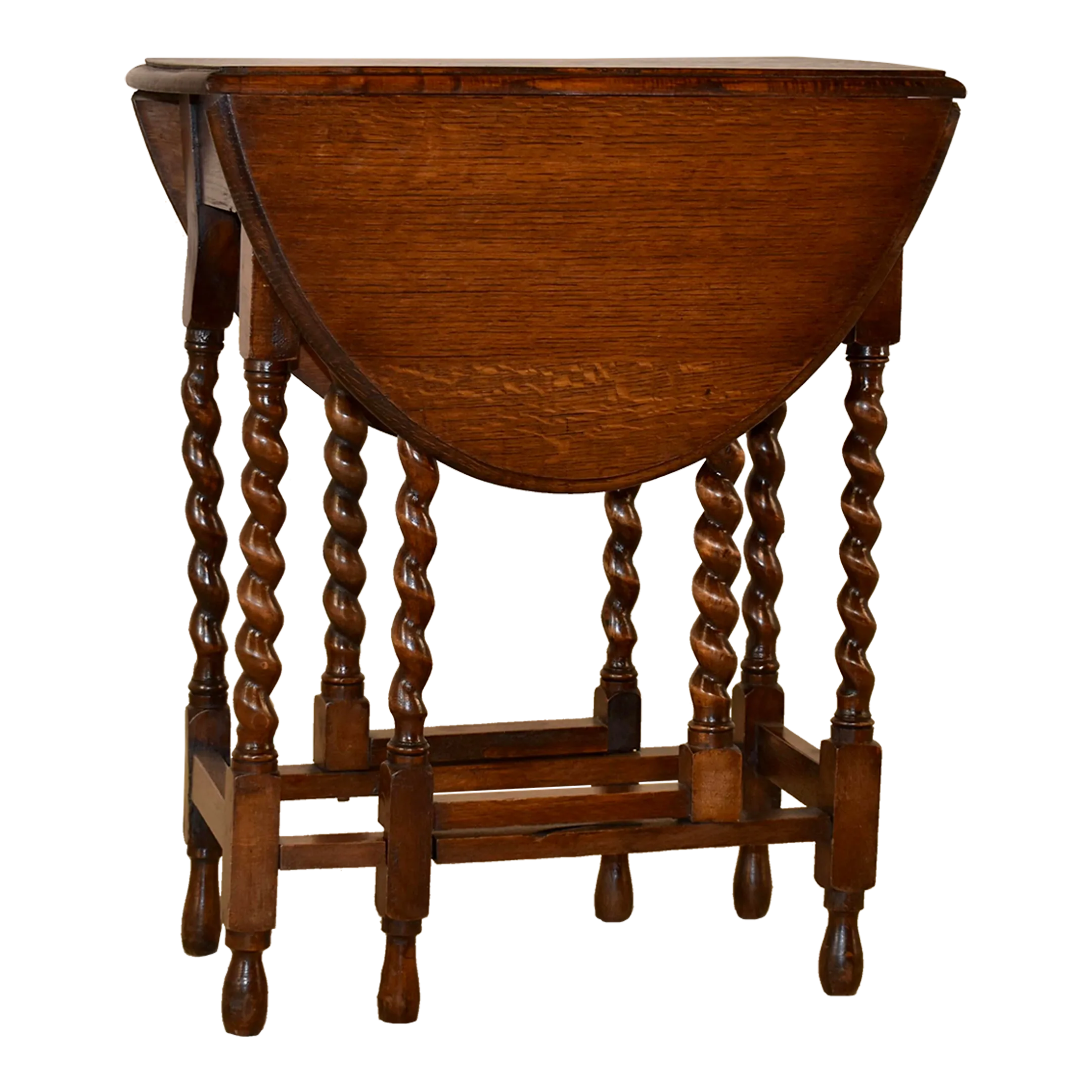 Edwardian English Gate Leg Table, Circa 1900 | Chairish