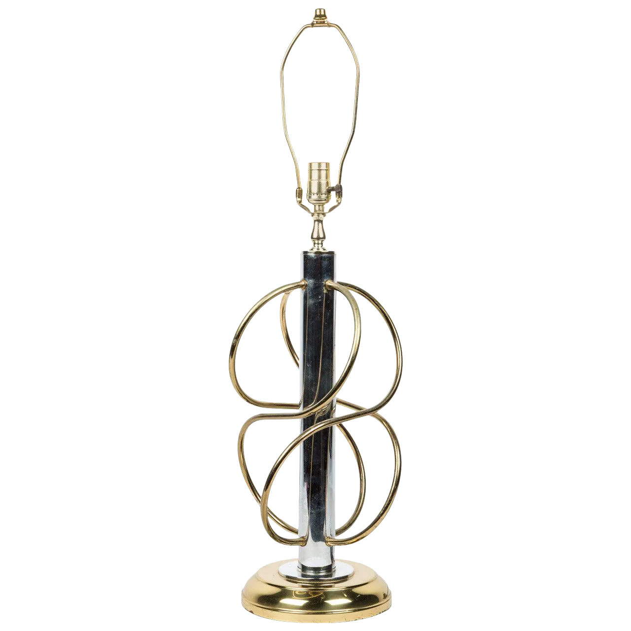 Mid-Century Modern Sculptural Atom Lamp | Chairish