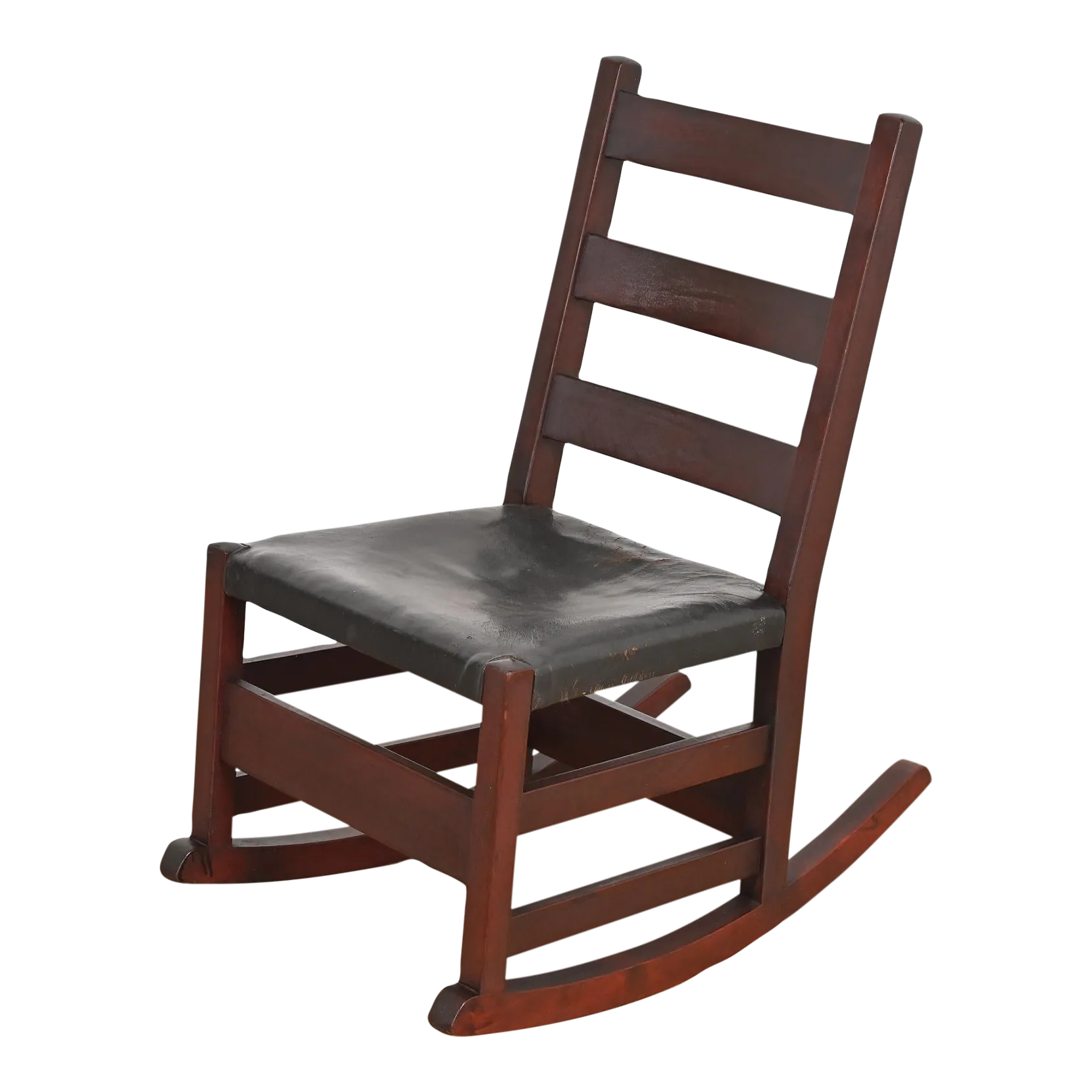 Gustav Stickley Mission Oak Arts & Crafts Sewing Rocking Chair, Circa ...