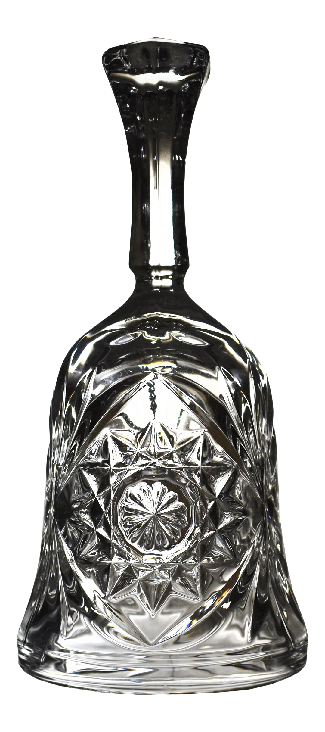 Vintage Anna Hutte Bleikristall Lead Crystal Dinner Bell | Chairish