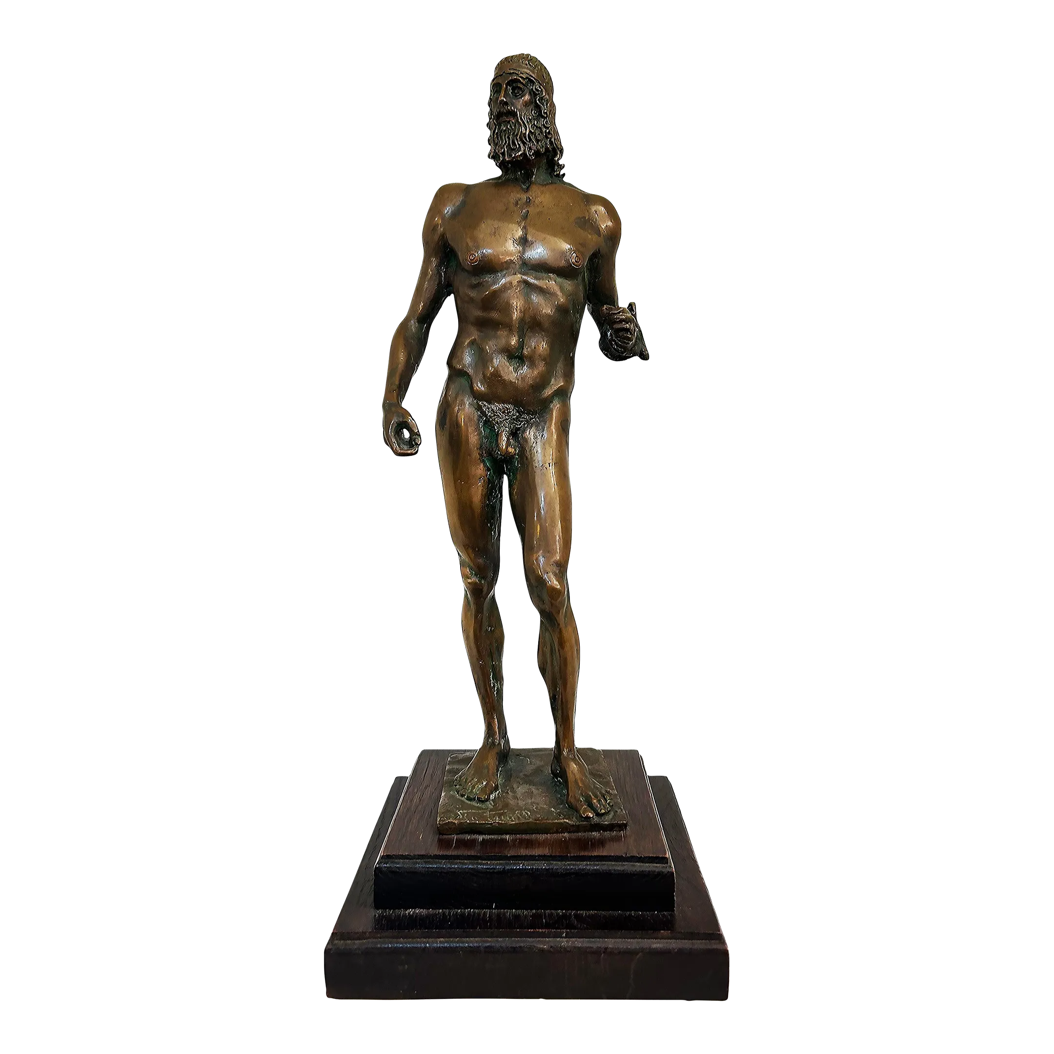 19th Century Grand Tour Italian Bronze Hercules Sculpture Signed ...