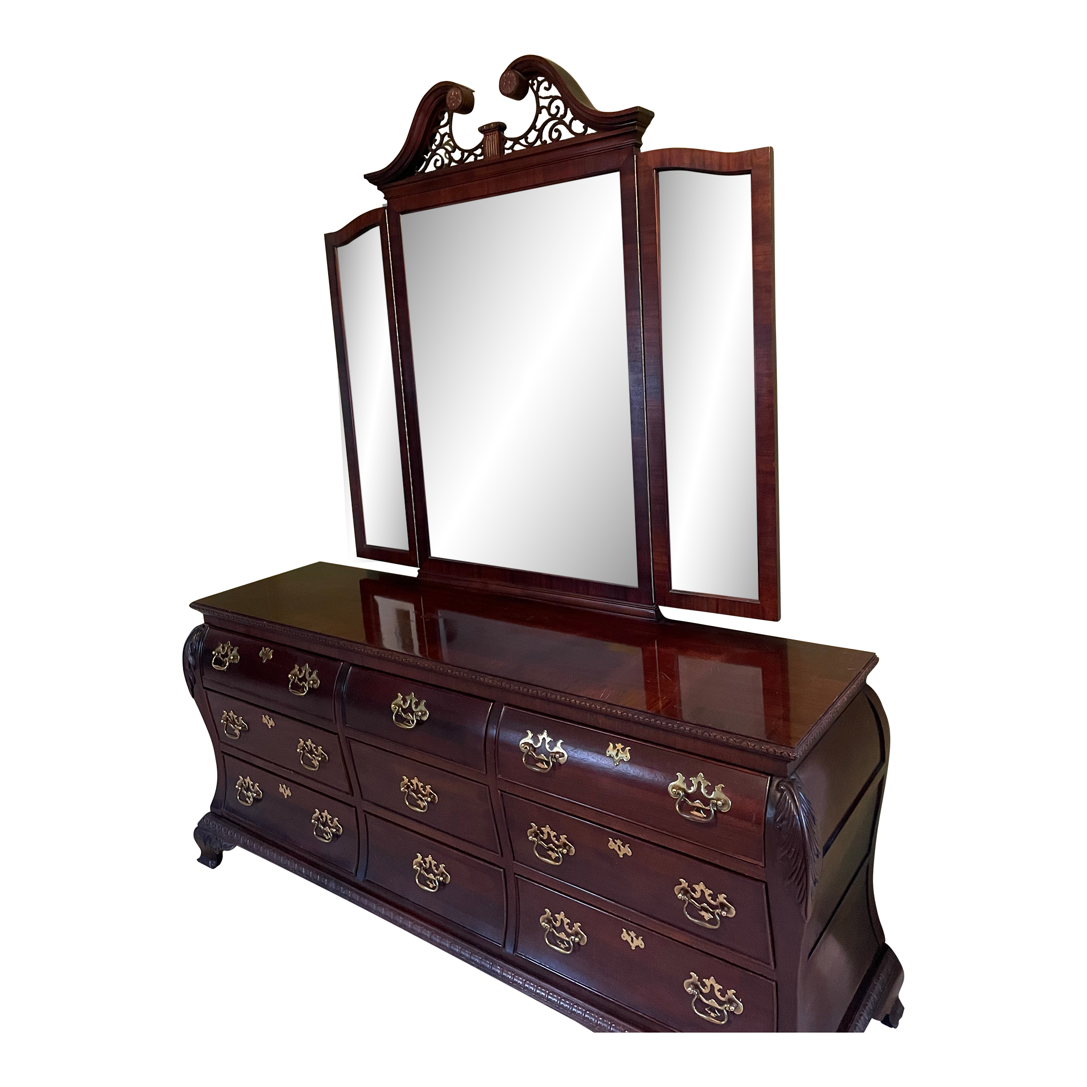 1980s Dresser With Mirror Chairish