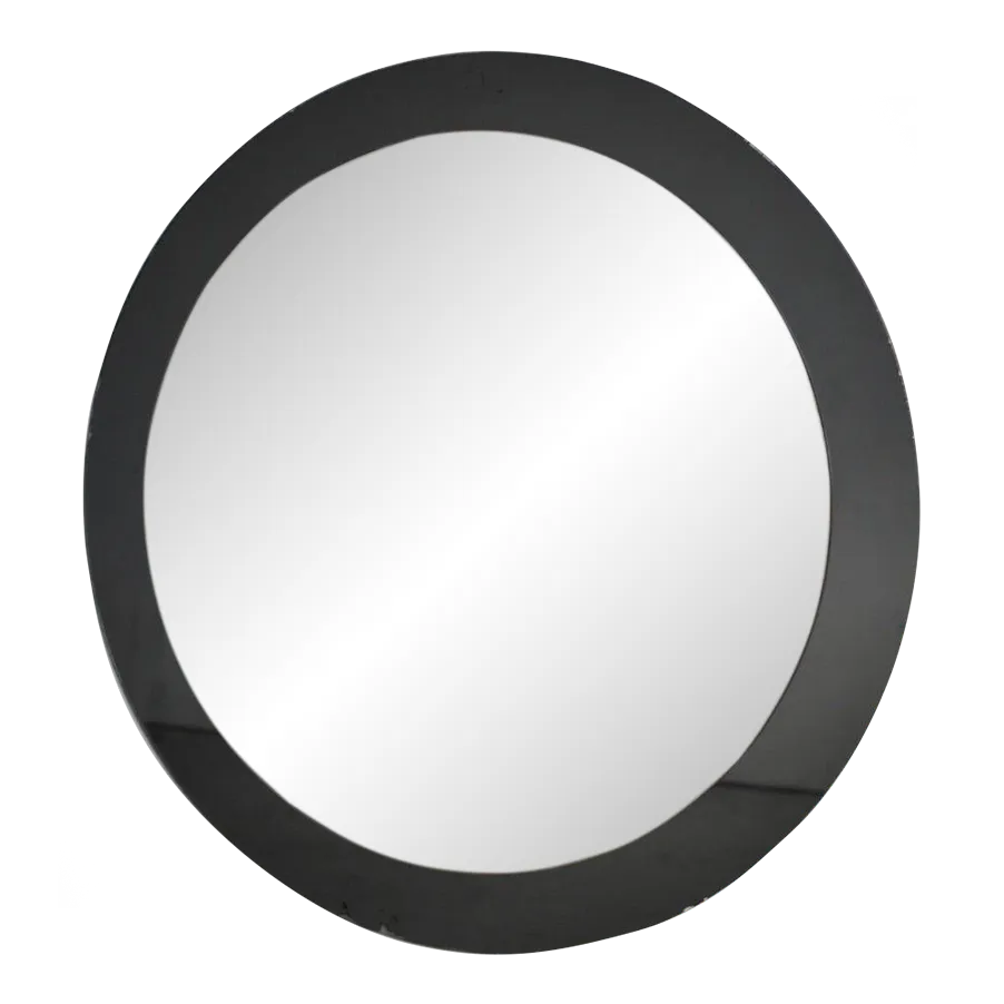 Vintage Optic Double Layer Circular Mirror, Circa 1950s/60s | Chairish
