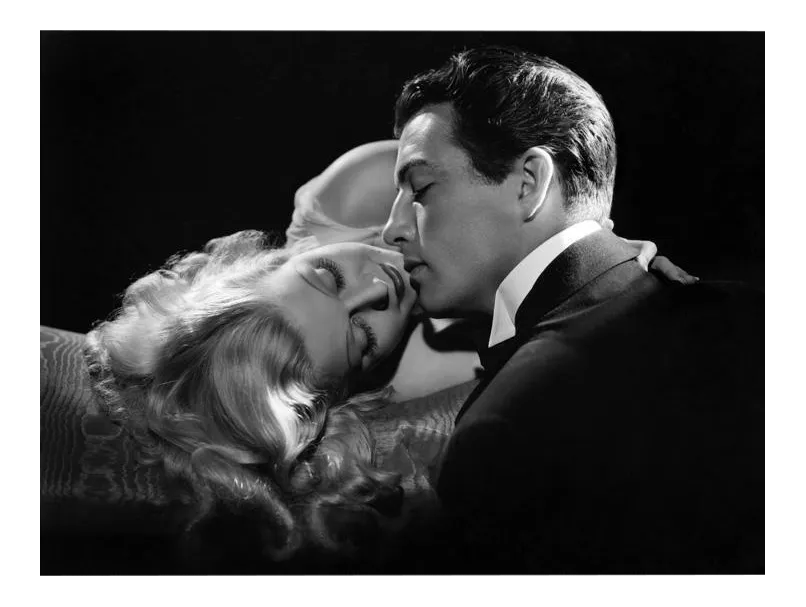 Jean Harlow and Robert Taylor 1937 | Chairish