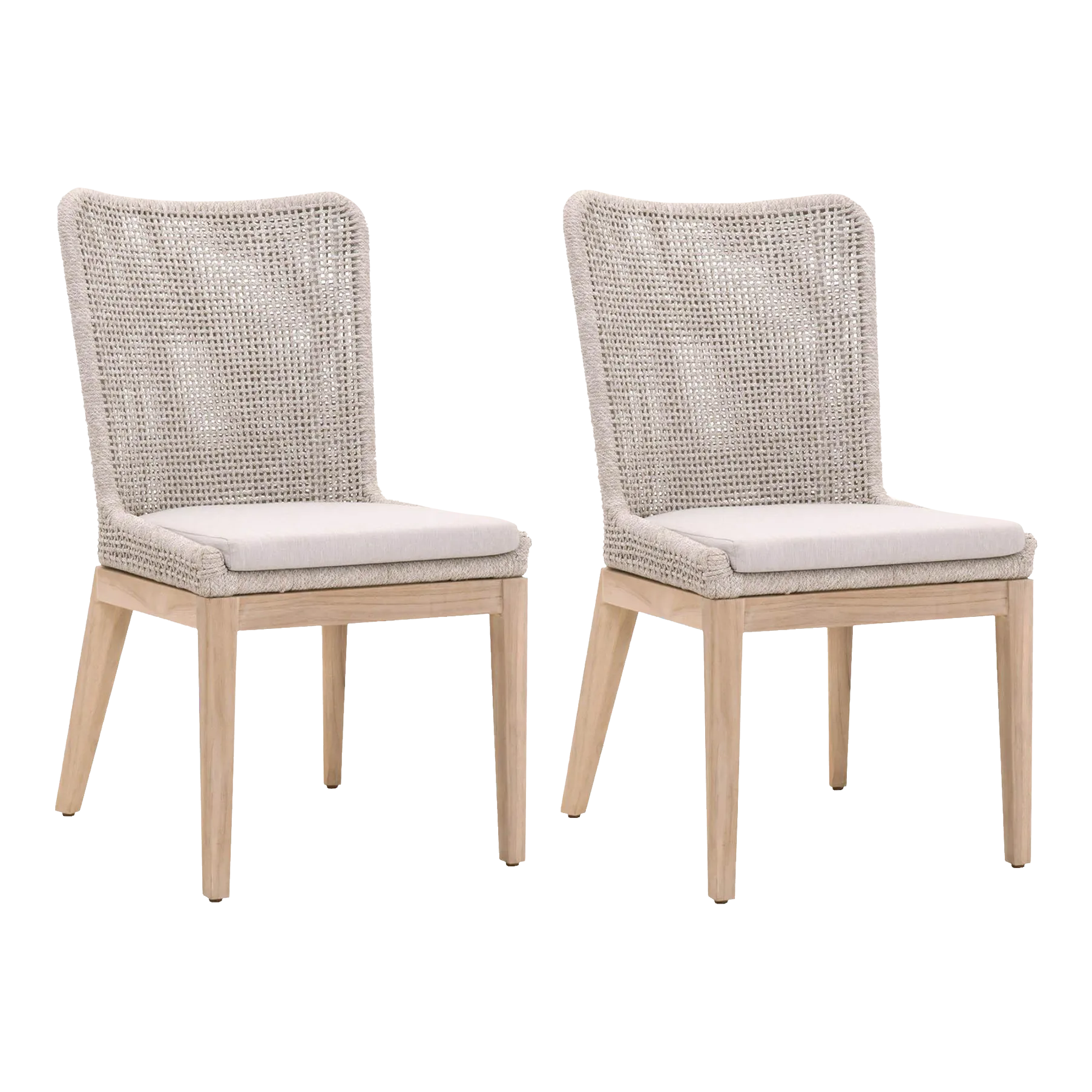 Mesh Dining Chair, Set of 2 | Chairish