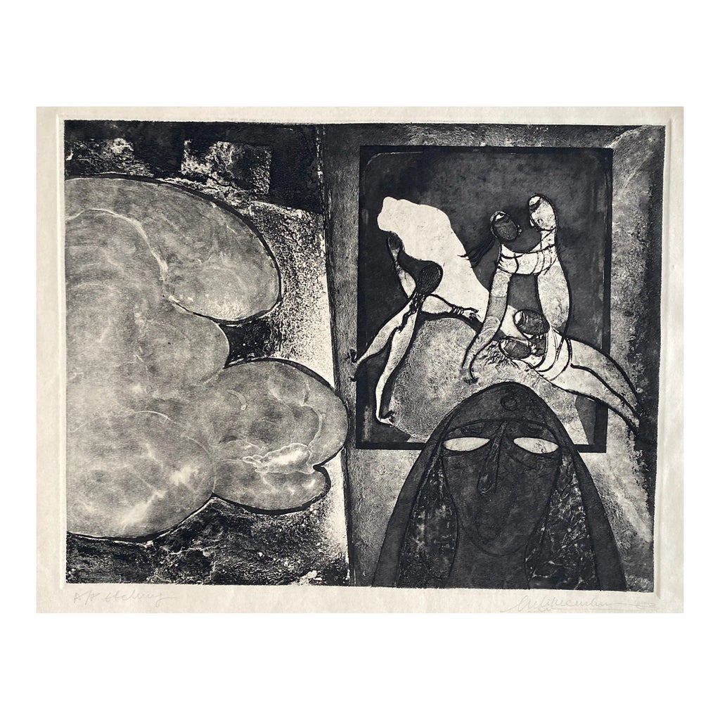 1983 Modern Etching on Paper | Chairish