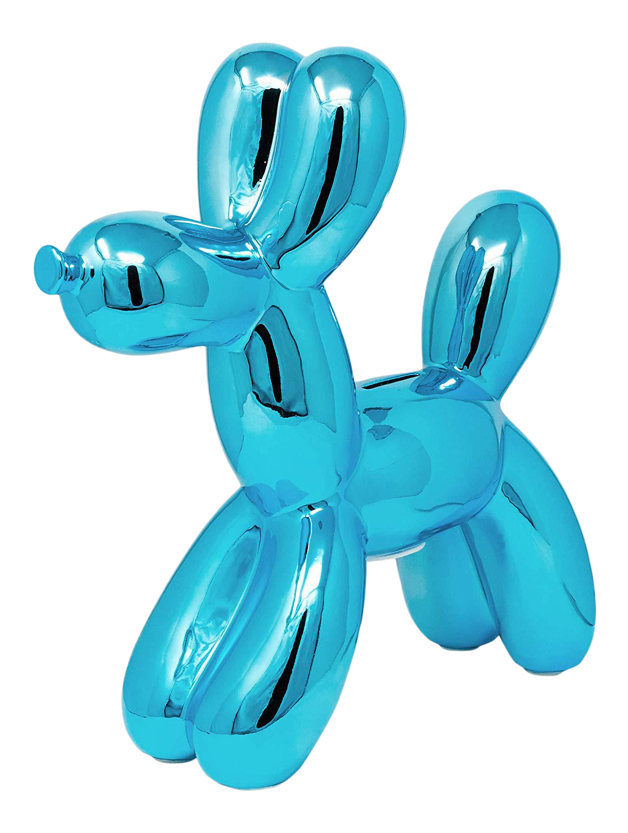 Interior Illusions Plus Blue Balloon Dog Bank - 12" Tall | Chairish