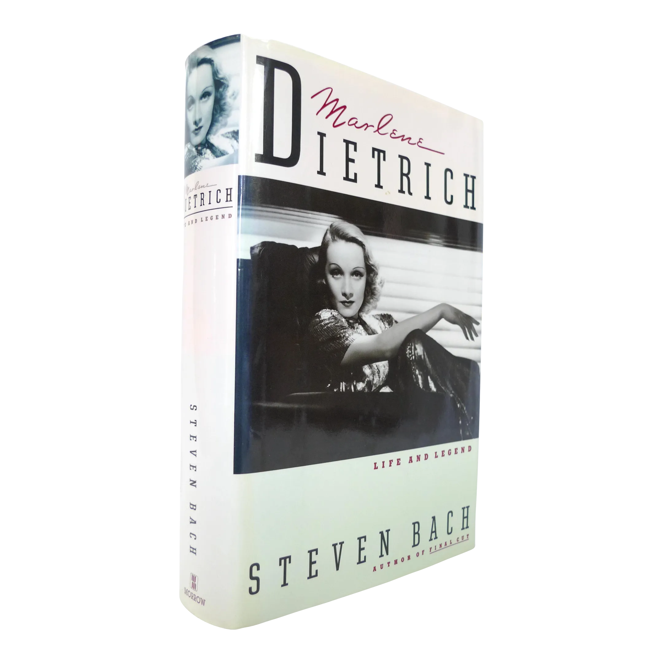 1990s Illustrated Book, Steven Bach's Marlene Dietrich - Life and ...