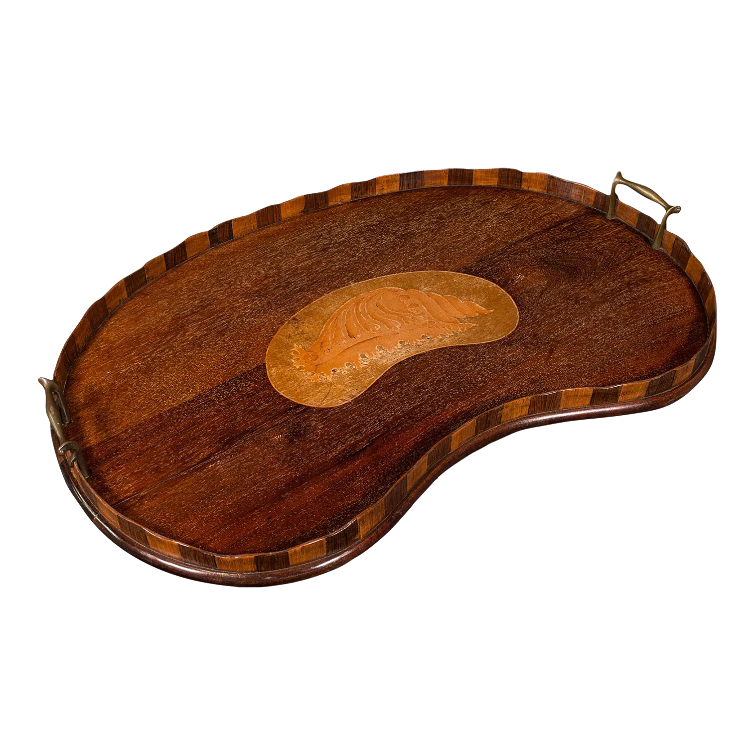 1820s Antique Regency English Butler's Serving Tray | Chairish