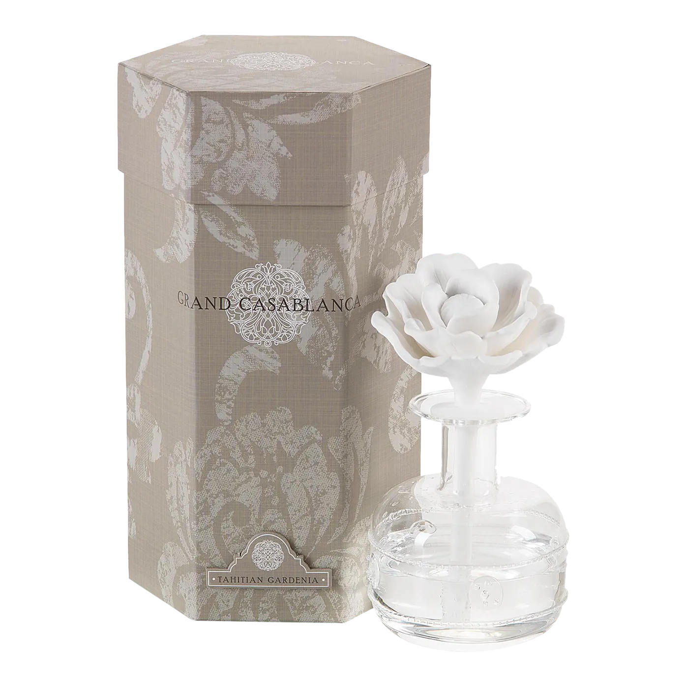 Grand Casablanca Porcelain Diffuser, Tahitian Gardenia | Chairish