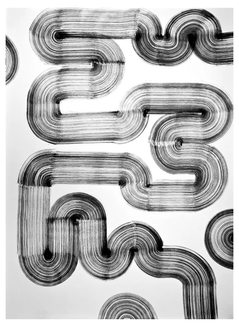 Sumit Mehndiratta, Drawing 338, 2022, Indian Ink on Archival Paper | Chairish