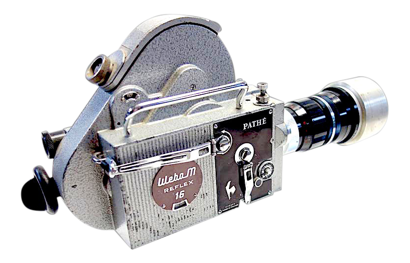 1950s Pathe French Motion Picture Camera Decorative Display | Chairish