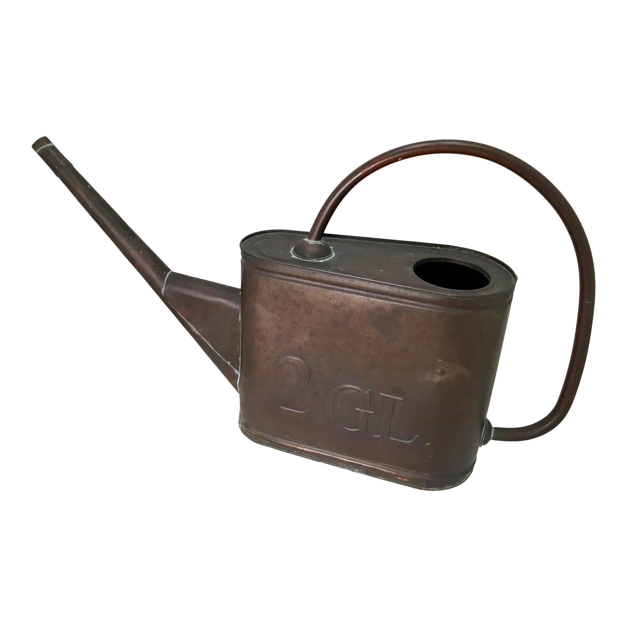 Large Size Unusual 2 Gallon Size Antique Solid Copper Garden Watering ...