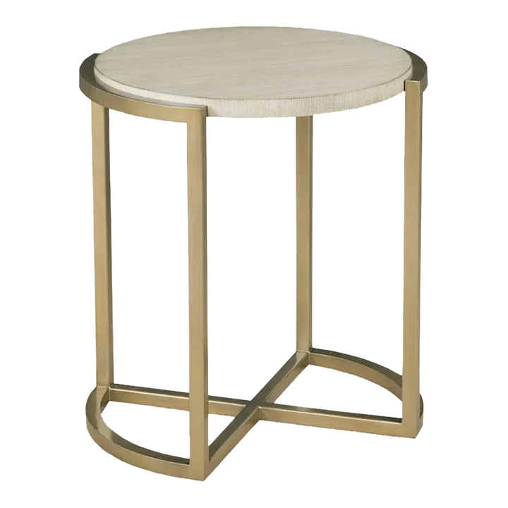 Woodbridge Furniture Janus Side Table | Chairish