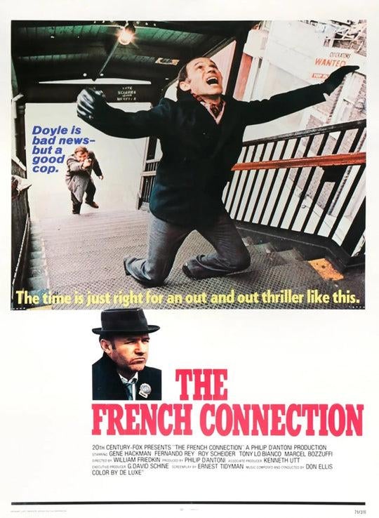 1971 The French Connection Poster | Chairish