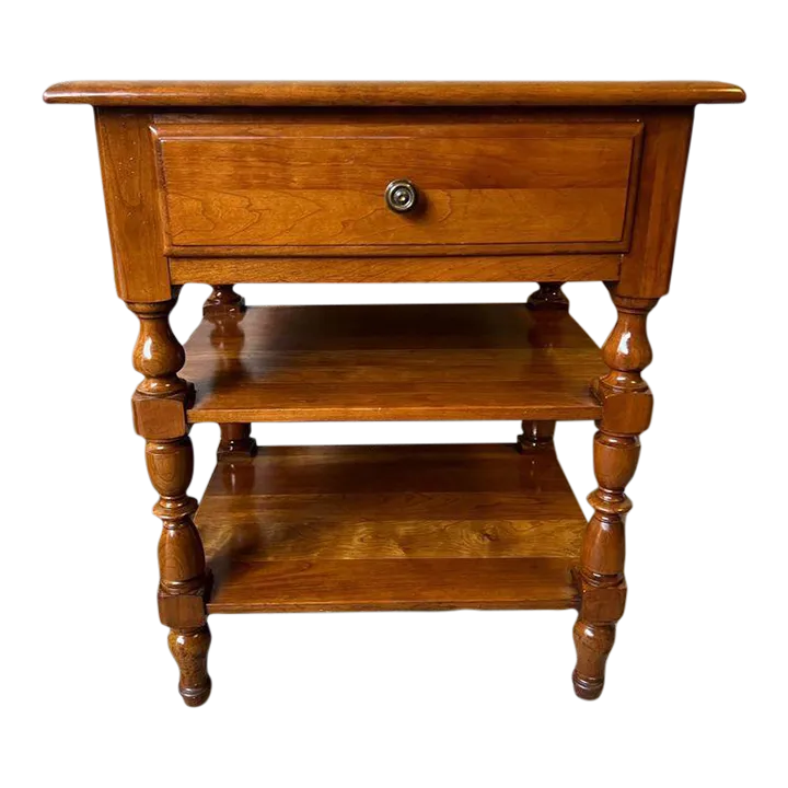 Kling Furniture Solid Wood Side Table, 1960s | Chairish