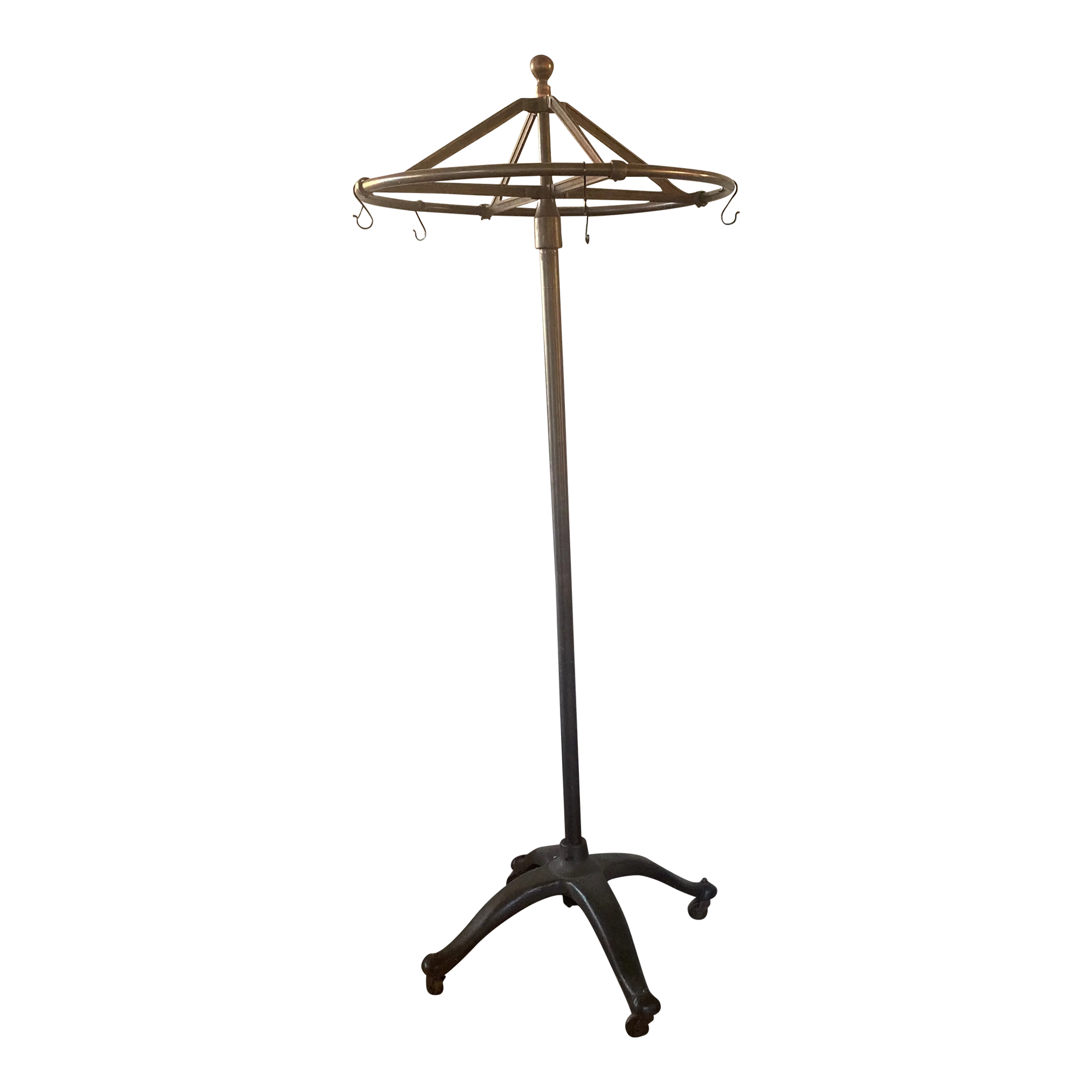 1920s Victorian Clothing Display Carousel Rack | Chairish