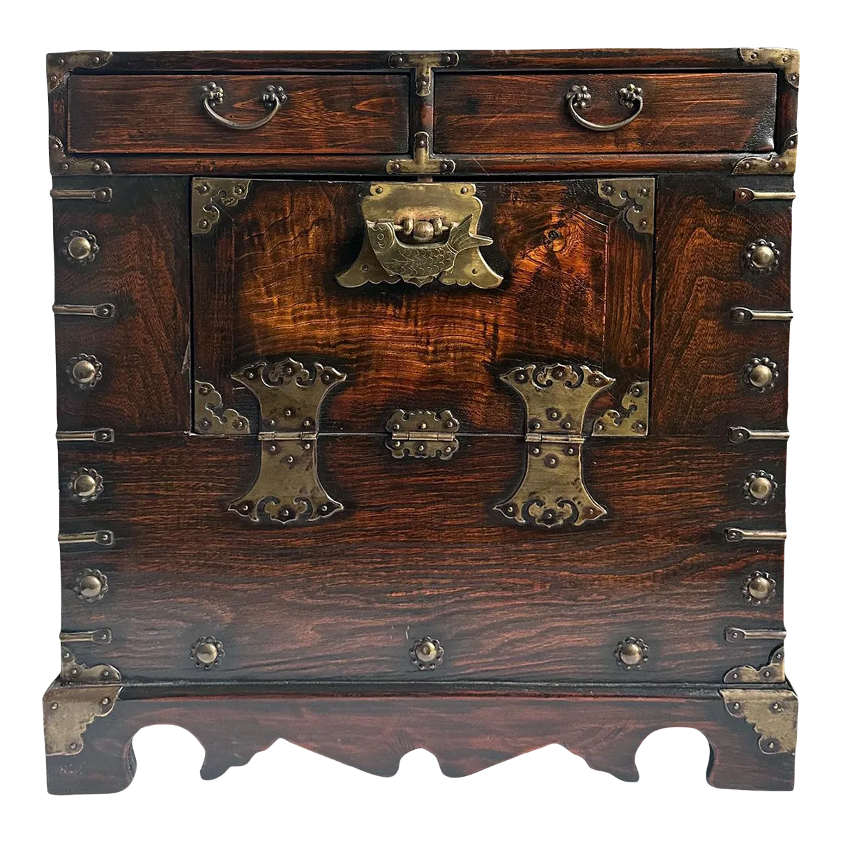 Korean Headside Storage Cabinet Morijang Joseon Dynasty | Chairish