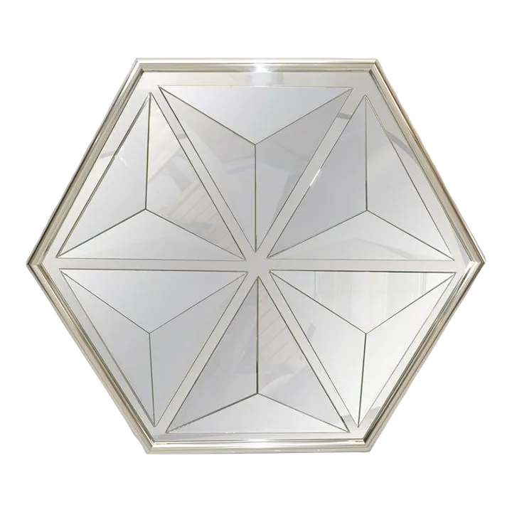 Thayer Coggin by Milo Baughman 1976 Diamond Shaped Faceted Octagonal ...