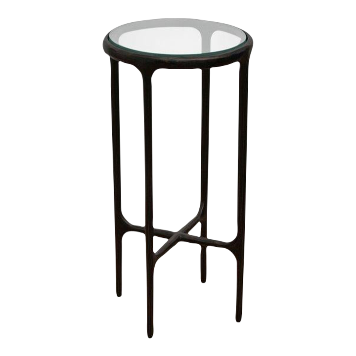 Diego Giacometti Style Side Table | Chairish