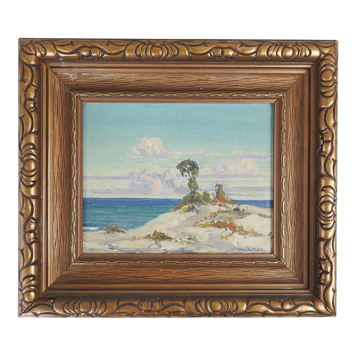 Vintage Charles Worden Bethell California Coastal Landscape Charles ...