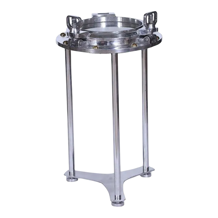 Ship's Porthole Converted to Side Table by Deborah Lockhart Phillips ...