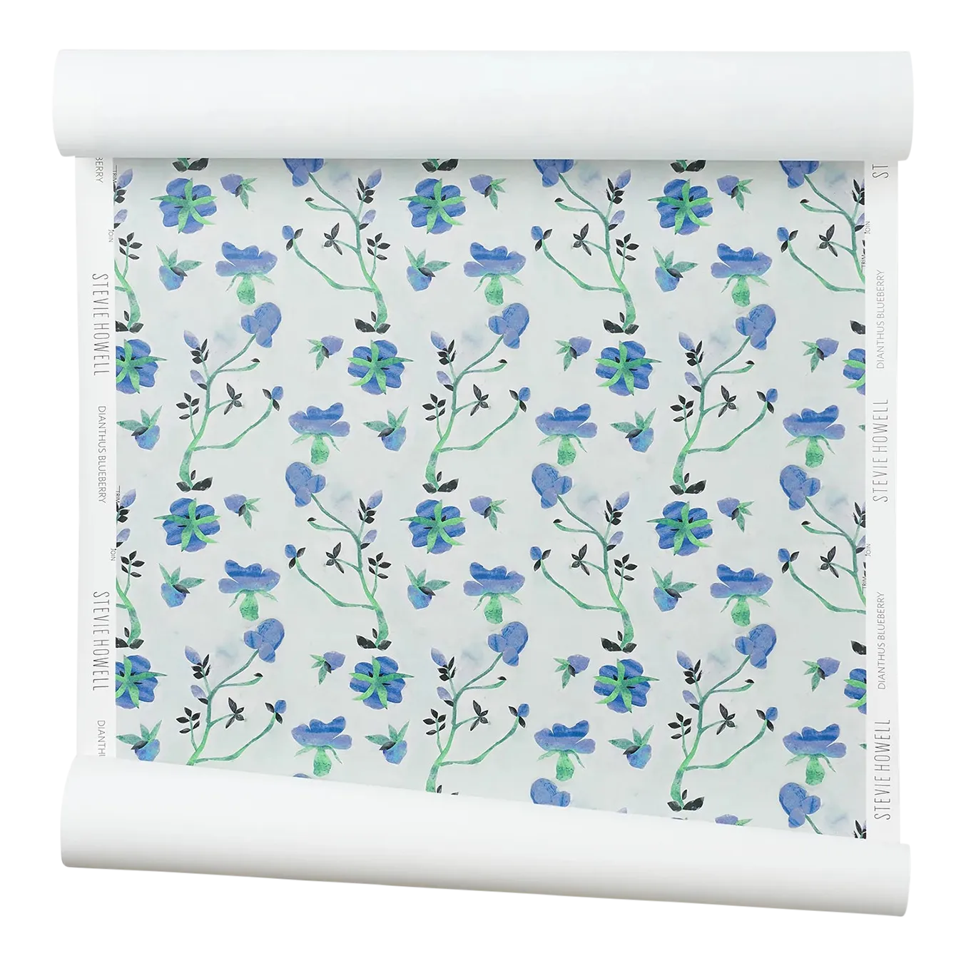 Dianthus Blueberry Wallpaper | Chairish