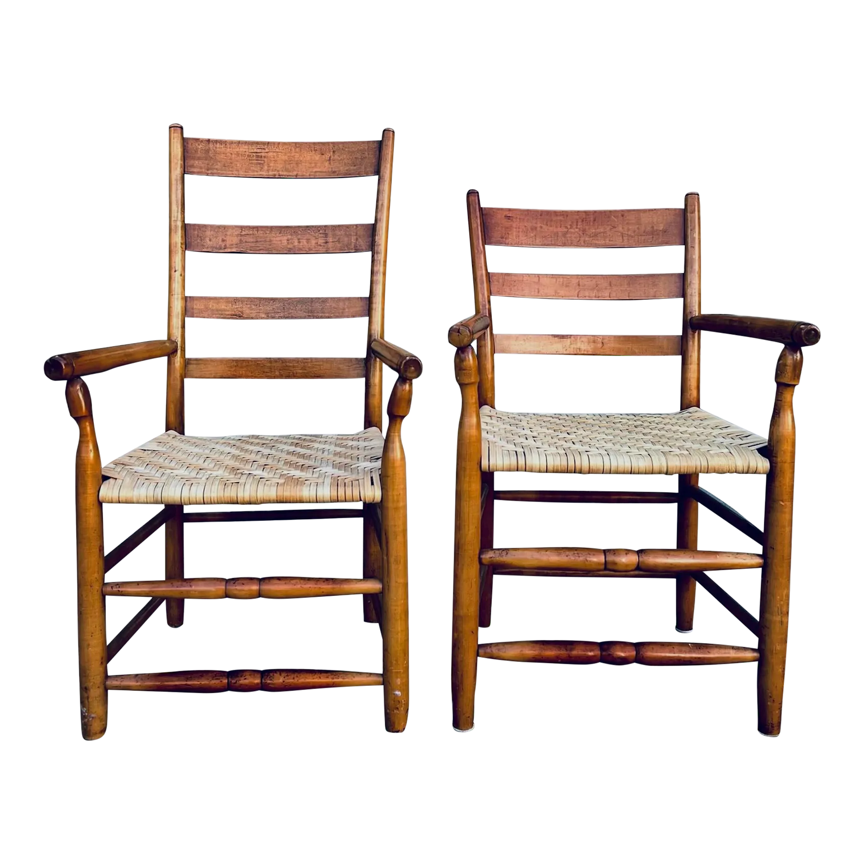 “Mom and Pop” Antique Americana High Country, Birdseye Maple, Ladder ...