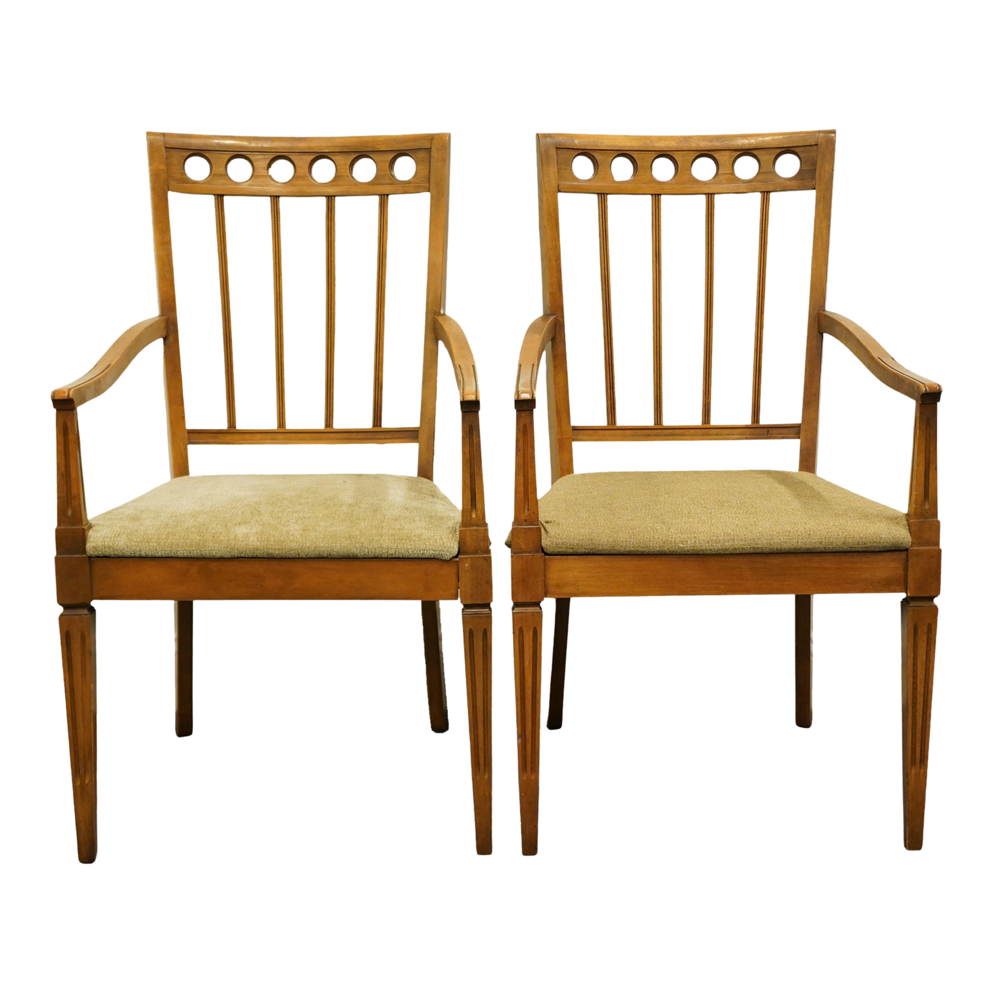 Set of 2 Century Furniture Italian Mediterranean Neoclassical Tuscan ...