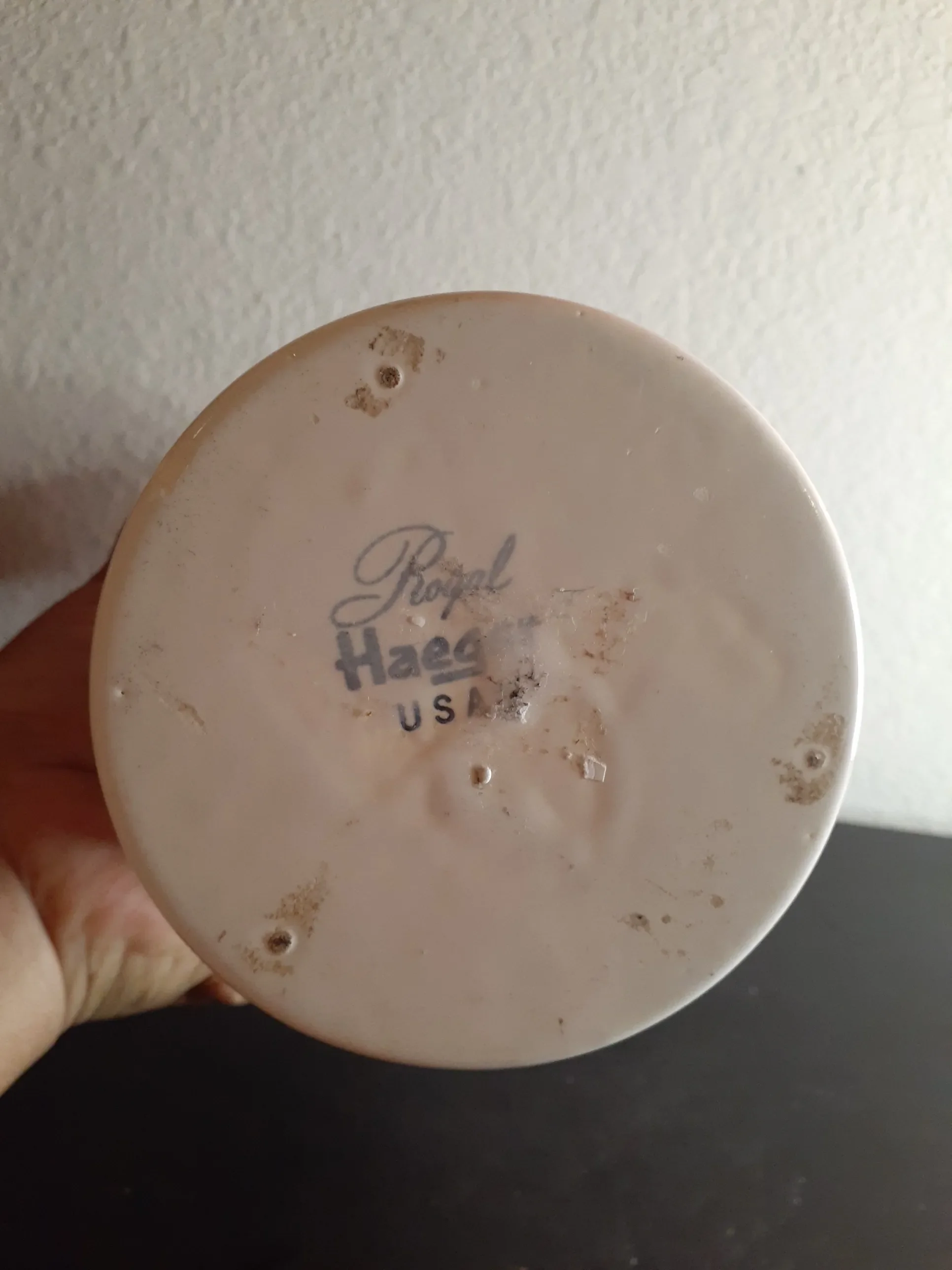 Royal Haeger Pottery Marks Vintage Haeger Hand Thrown Vase Ruffled