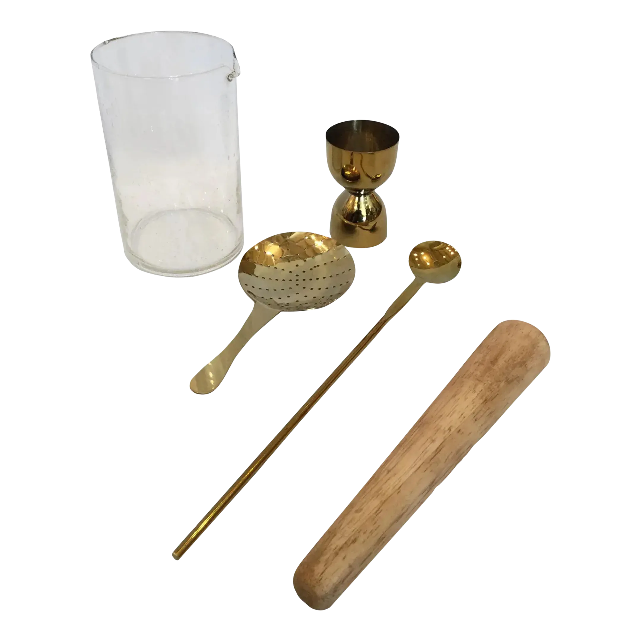 Contemporary Cocktail Set- 5 Pieces | Chairish