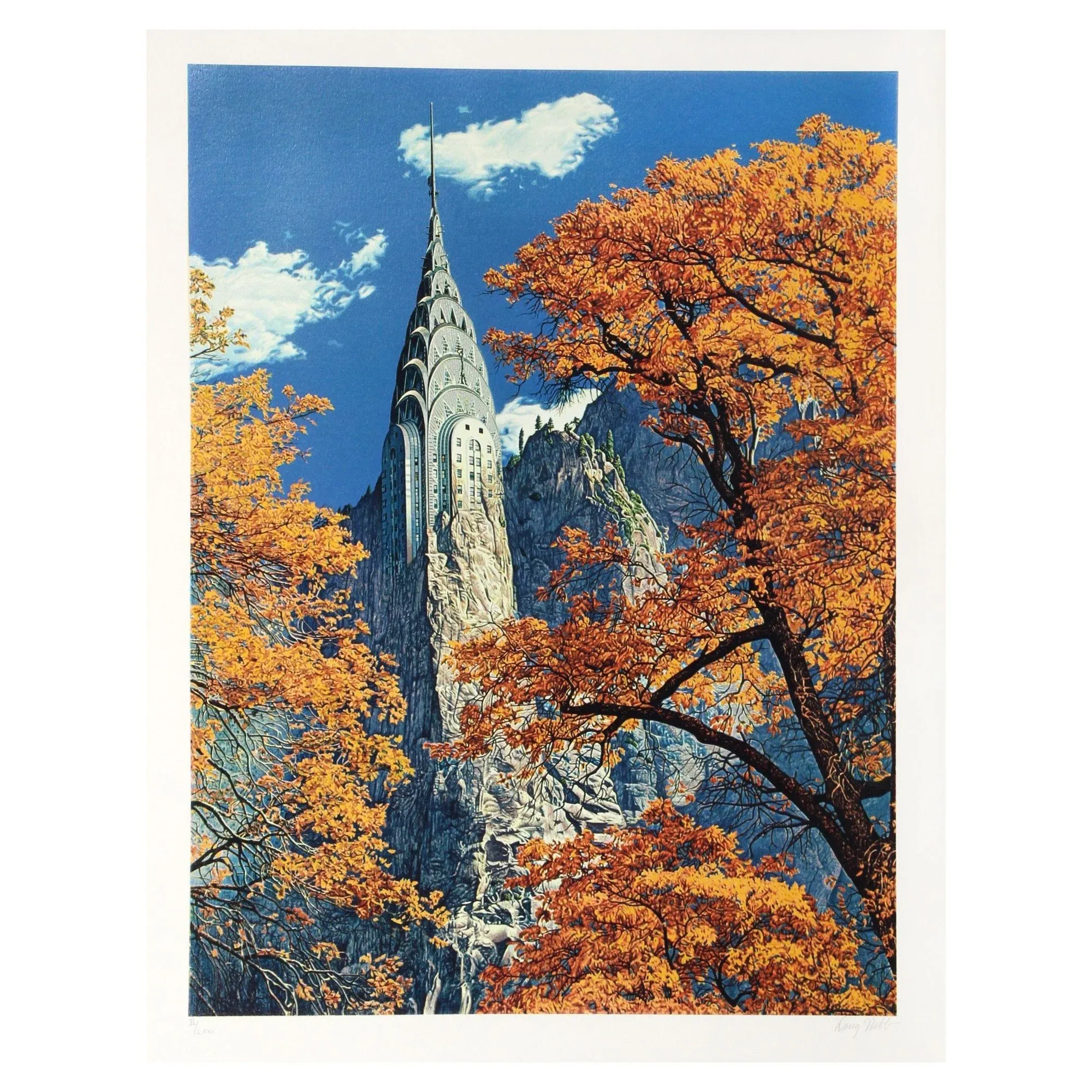Doug Webb Reconstruction Serigraph | Chairish