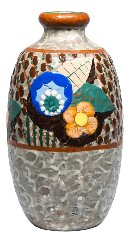 Ceramic Vase by Louis Dage, 1935 | Chairish