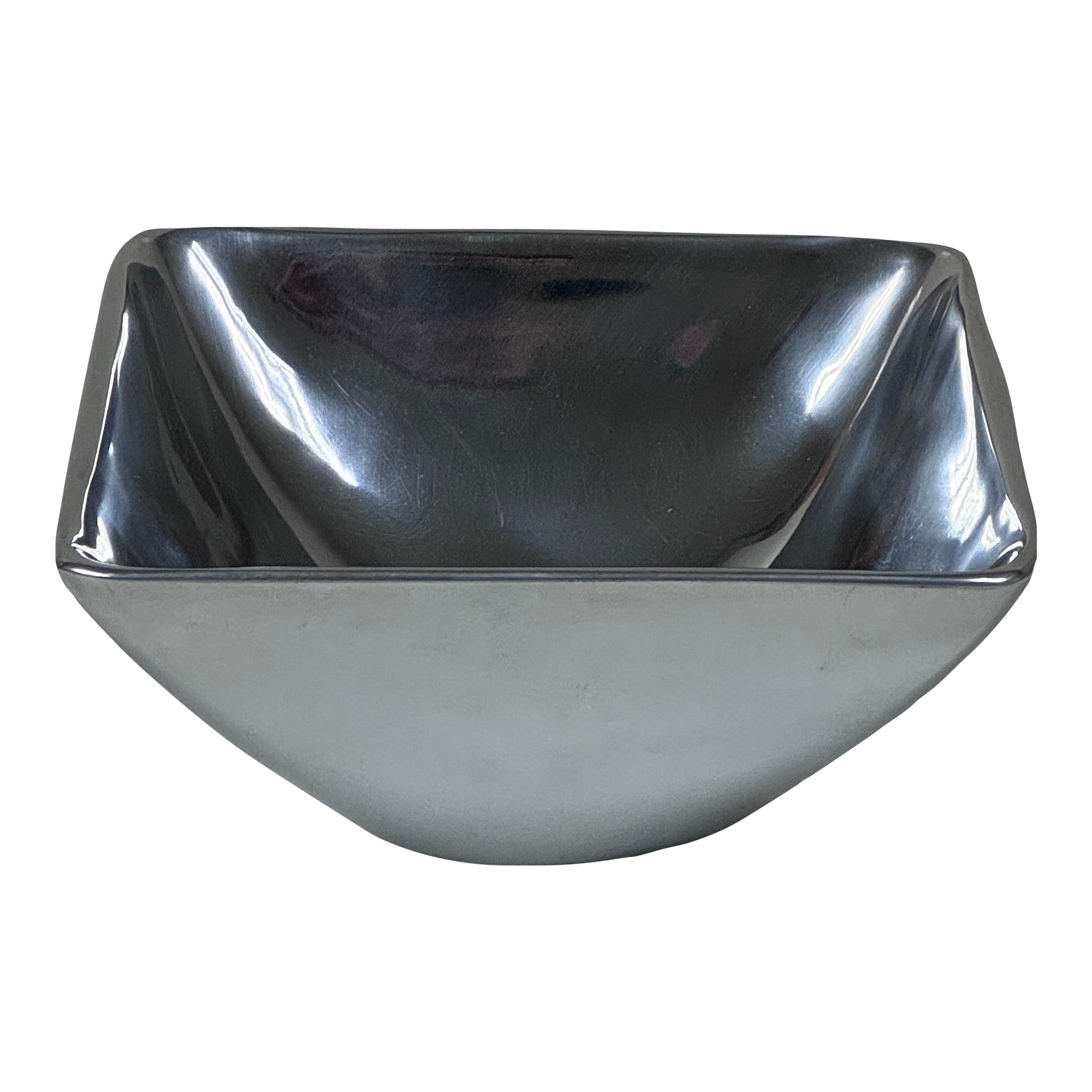 Nambe Cube Bowl | Chairish