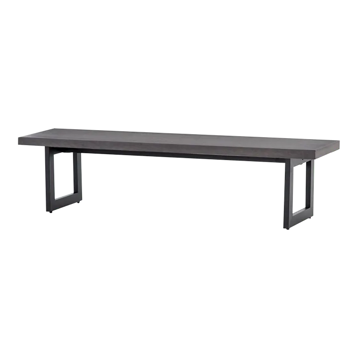 Judith Outdoor Dining Bench | Chairish