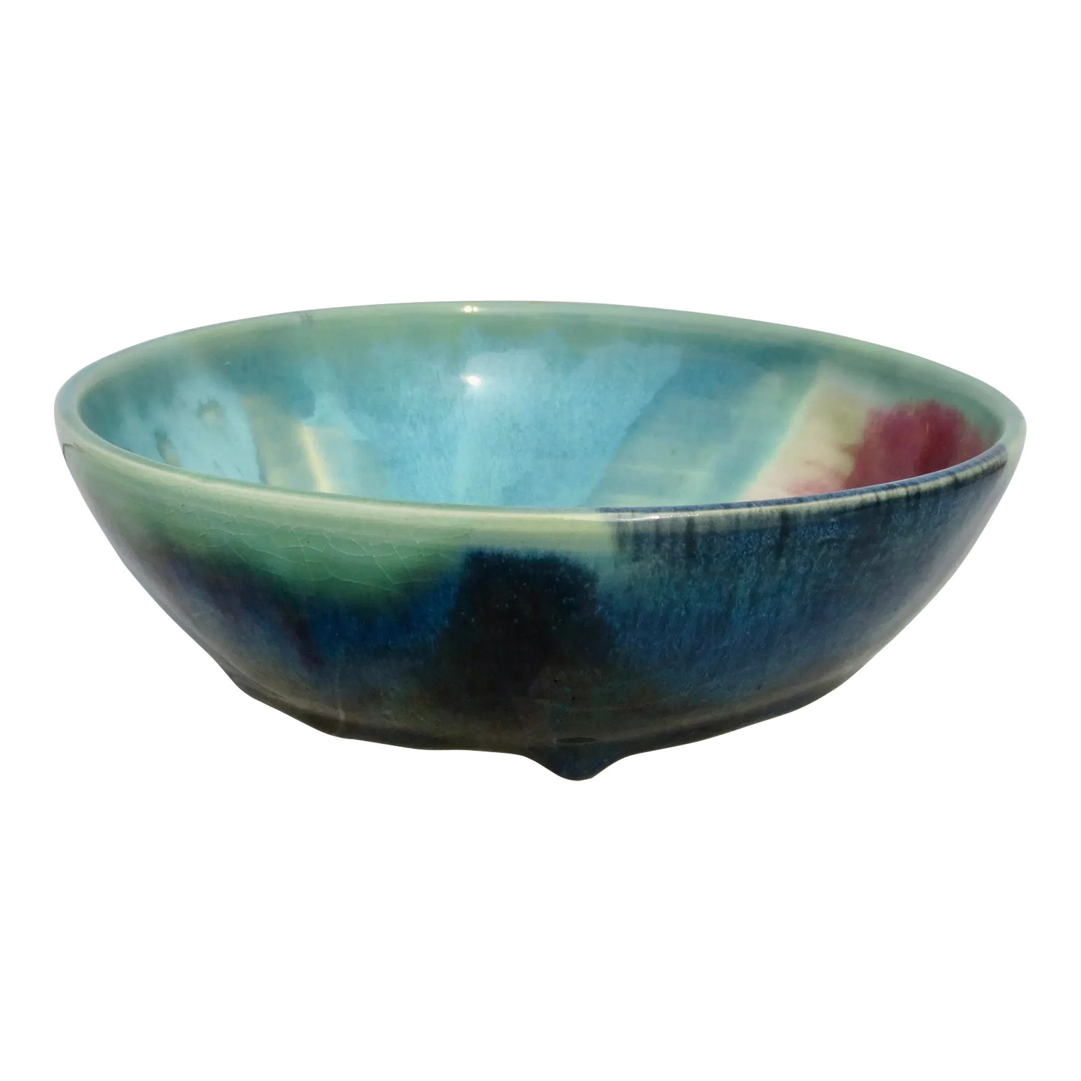 Modern Studio Pottery Bowl | Chairish