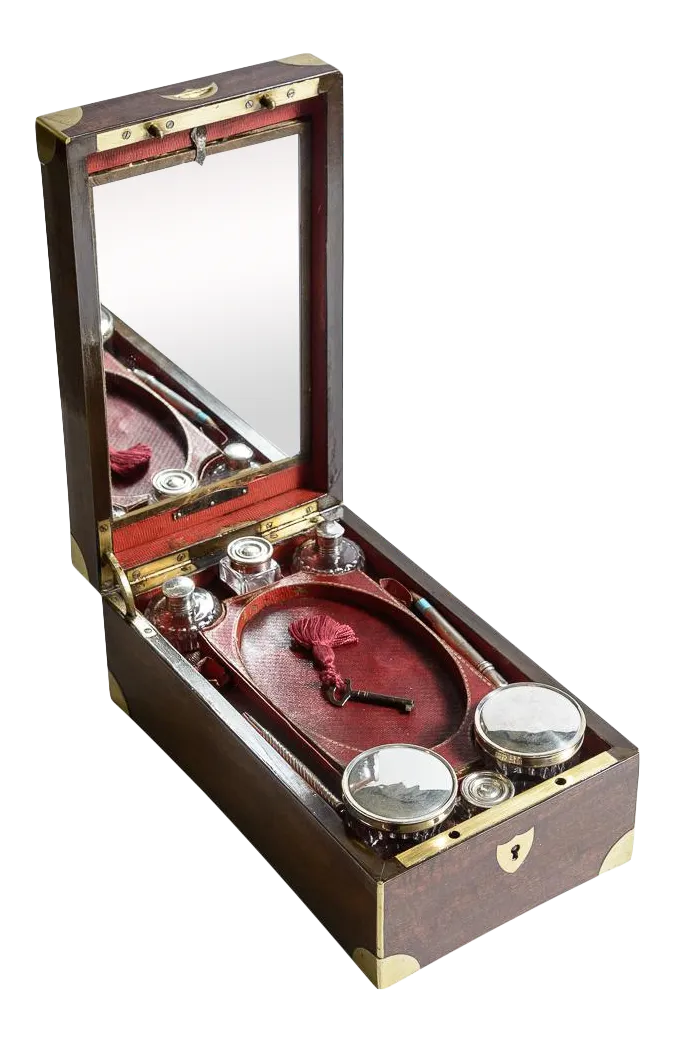 Military Officer's Fitted Campaign Box | Chairish