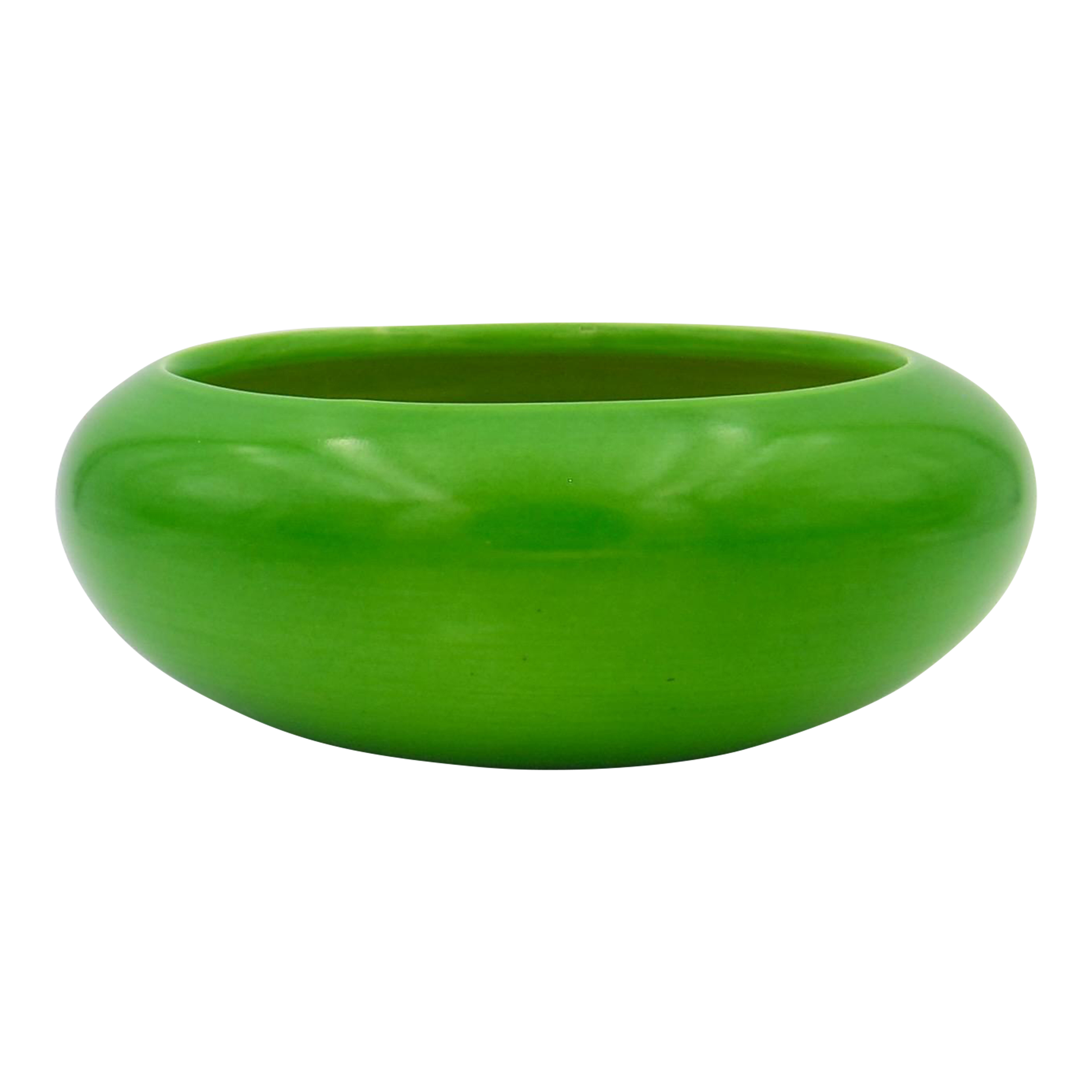 An English Art Deco Green Bowl From Bretby Art Pottery | Chairish